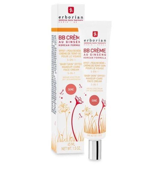 ВВ крем дорі з тонуючим ефектом 5-в-1 / Erborian Dore BB Cream 5in1, 45 мл